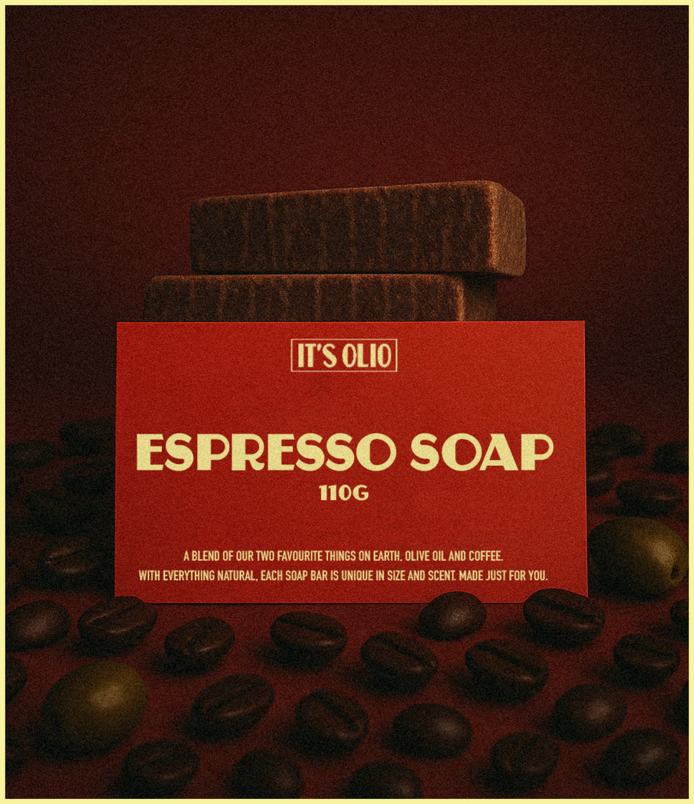 Espresso Soap Bar – 110g – ItsOlio